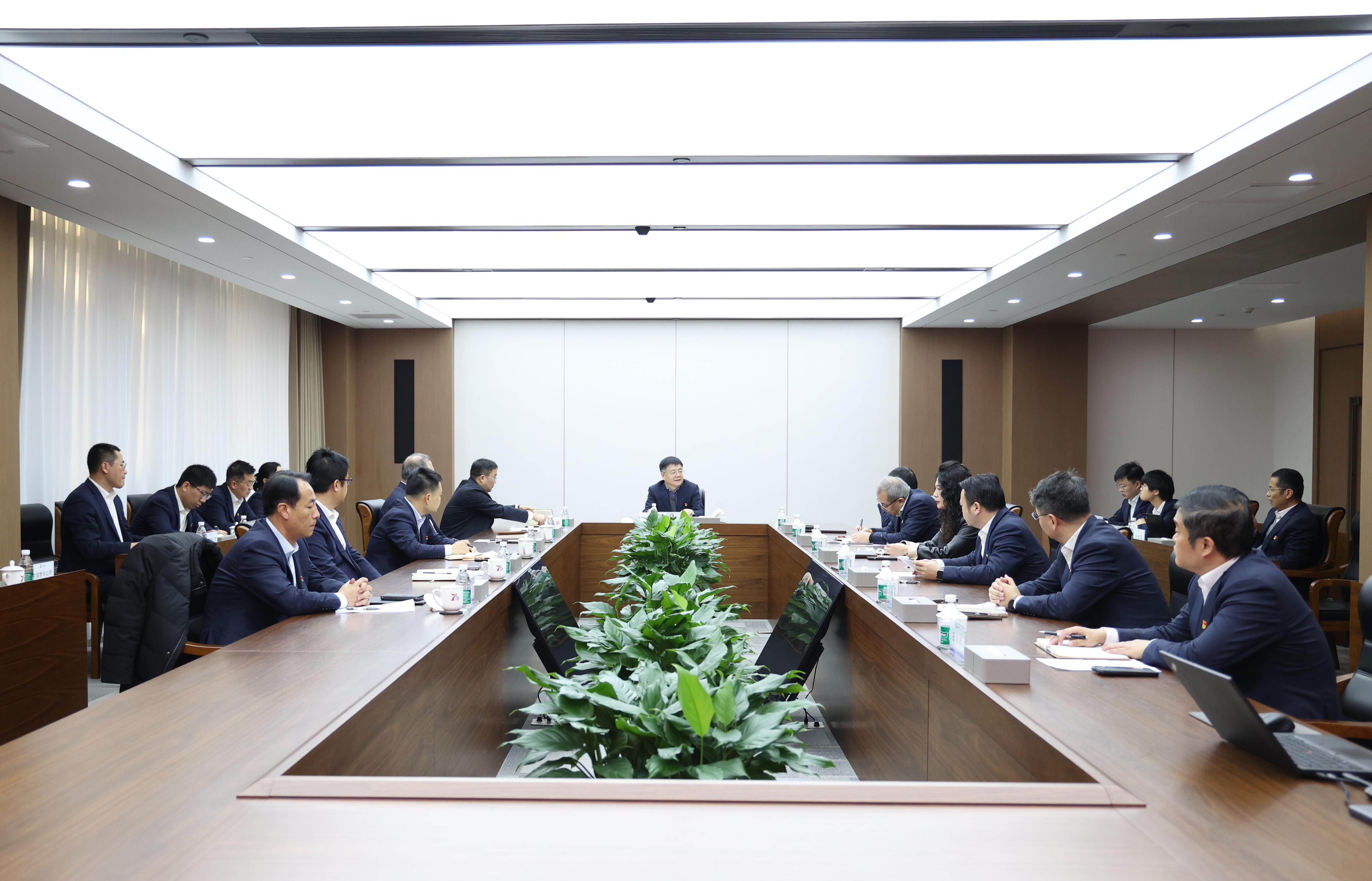 中冶京诚党委召开2025年第一次党建领导小组会暨2024年度直管党组织书记述职评议会-中冶京诚 CERI